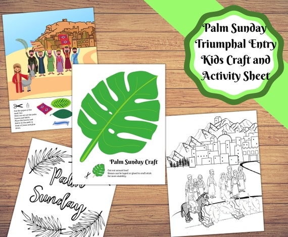 Palm Sunday Images For Kids