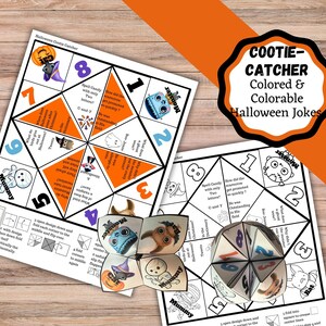 Printable Halloween Cottie-catcher. Colored and Colorable Halloween ...