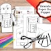Printable Dracula Paper Bag Puppet. Paper Bag Puppet Cut Out for ...
