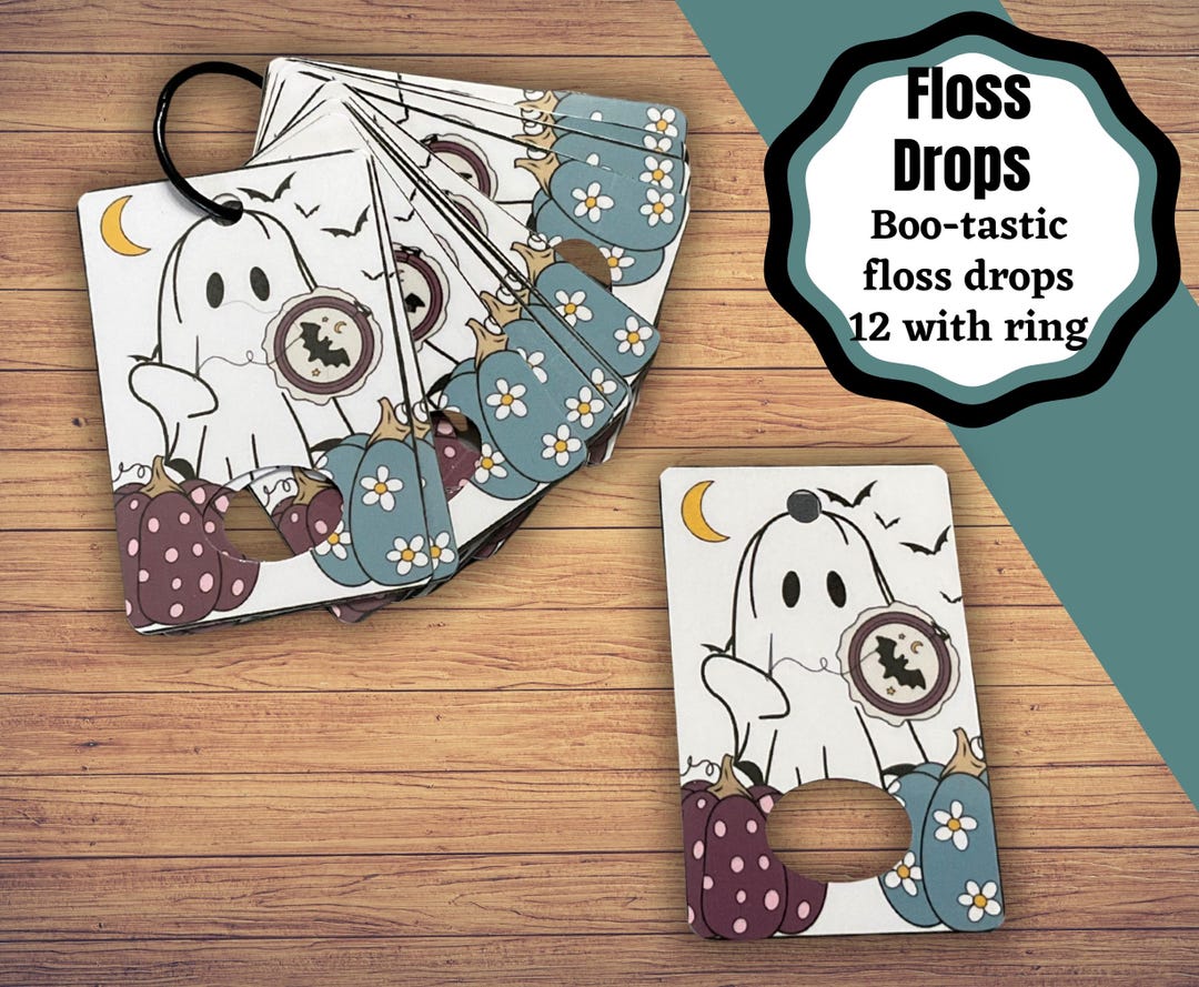 Floss Drops for Halloween, Cross Stitch or Embroidery Floss/thread ...