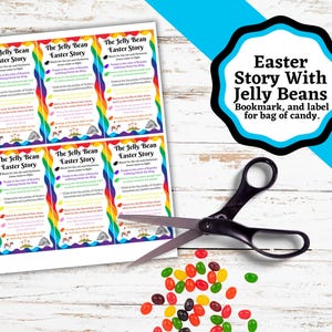 Printable Easter Story With Jelly Beans, Jelly Bean Easter Story ...