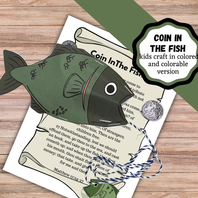 Fish It Coin - Etsy