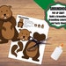 Printable Groundhog Craft and Activity Pack. Pop-up Groundhog Craft ...
