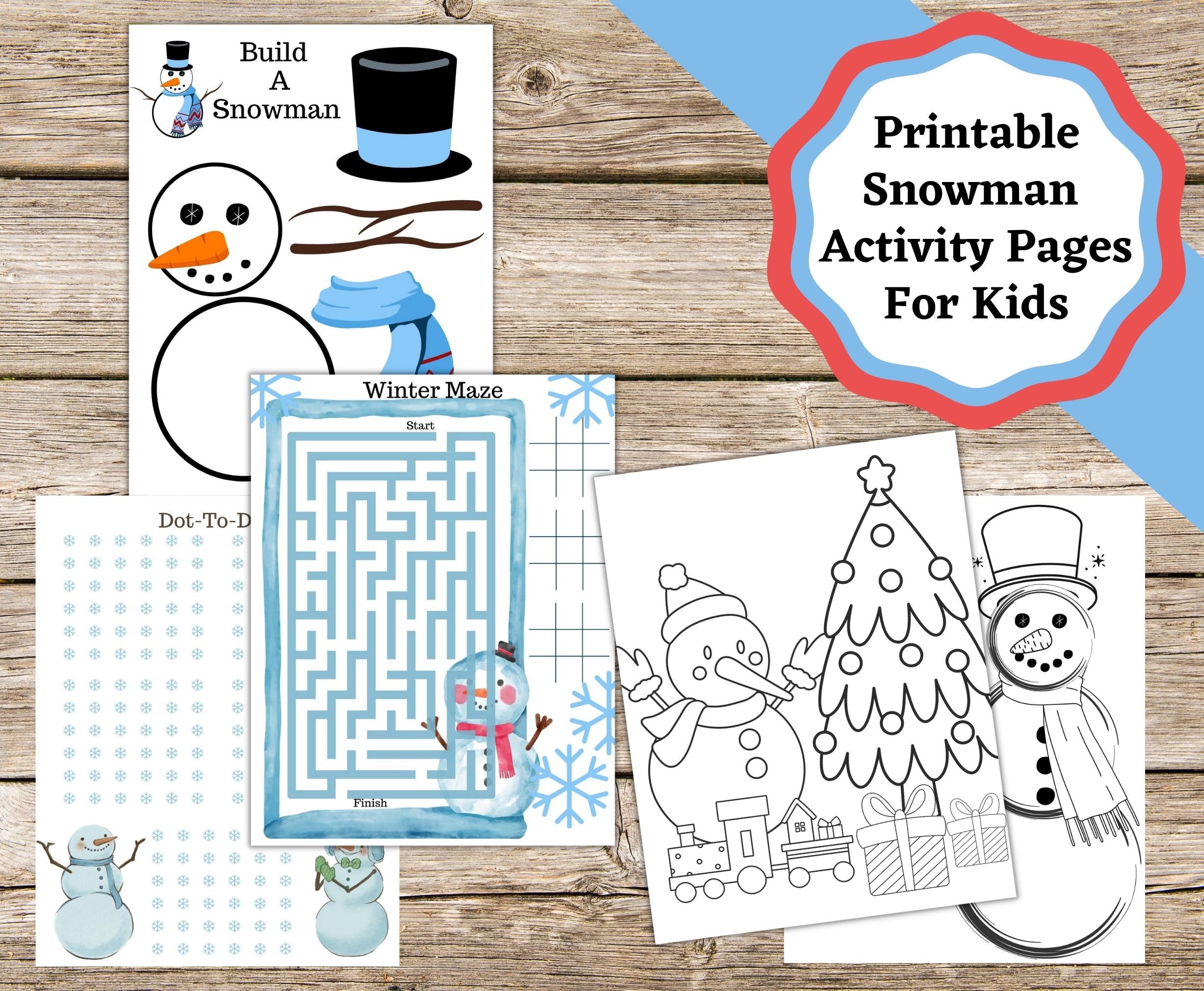 Snowman Maze