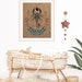 Folk Art Scorpion and Aloe Vera Nature Print - Cottagecore Wall Décor ...