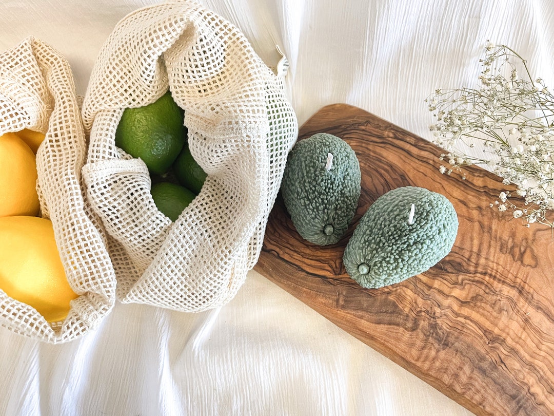 Avocado Candle / Food Candle / Scented Decorative Candle / Soy Wax ...