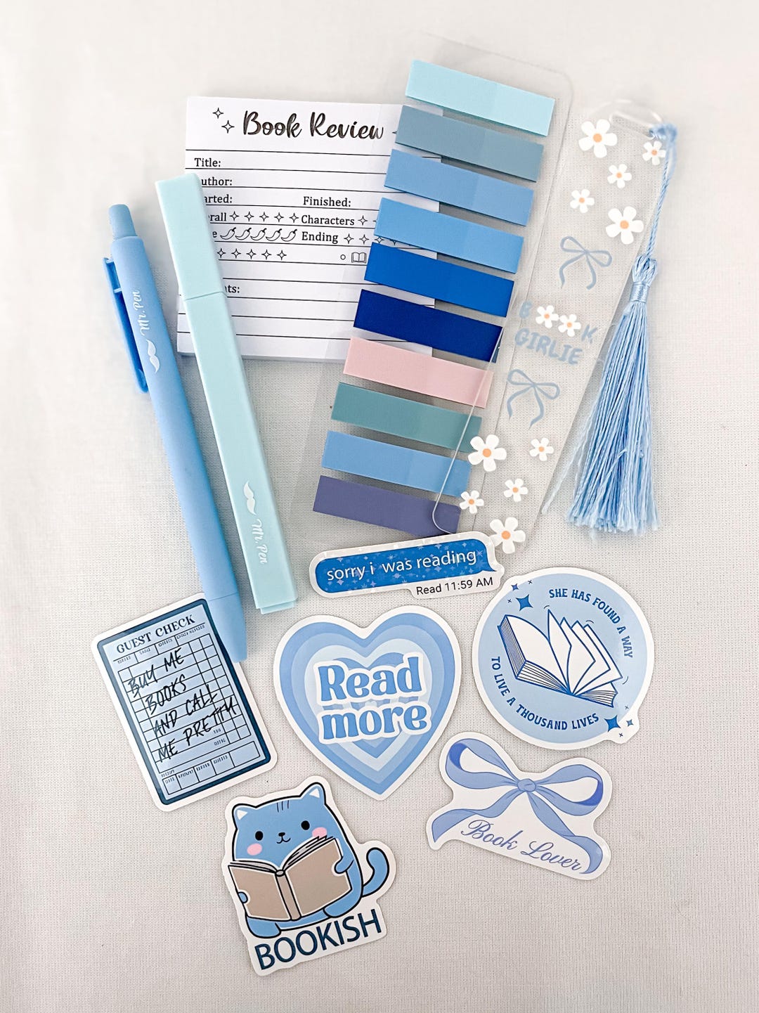 Everything but the Book Kit / Annotation Kit / Journaling / Bookish ...