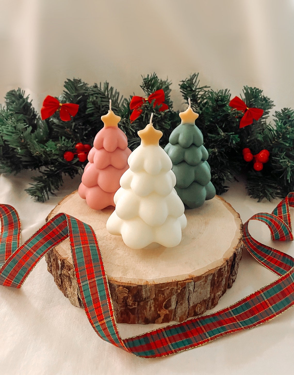Christmas Tree Candle / Christmas Candles / Christmas Gifts / Gifts for ...