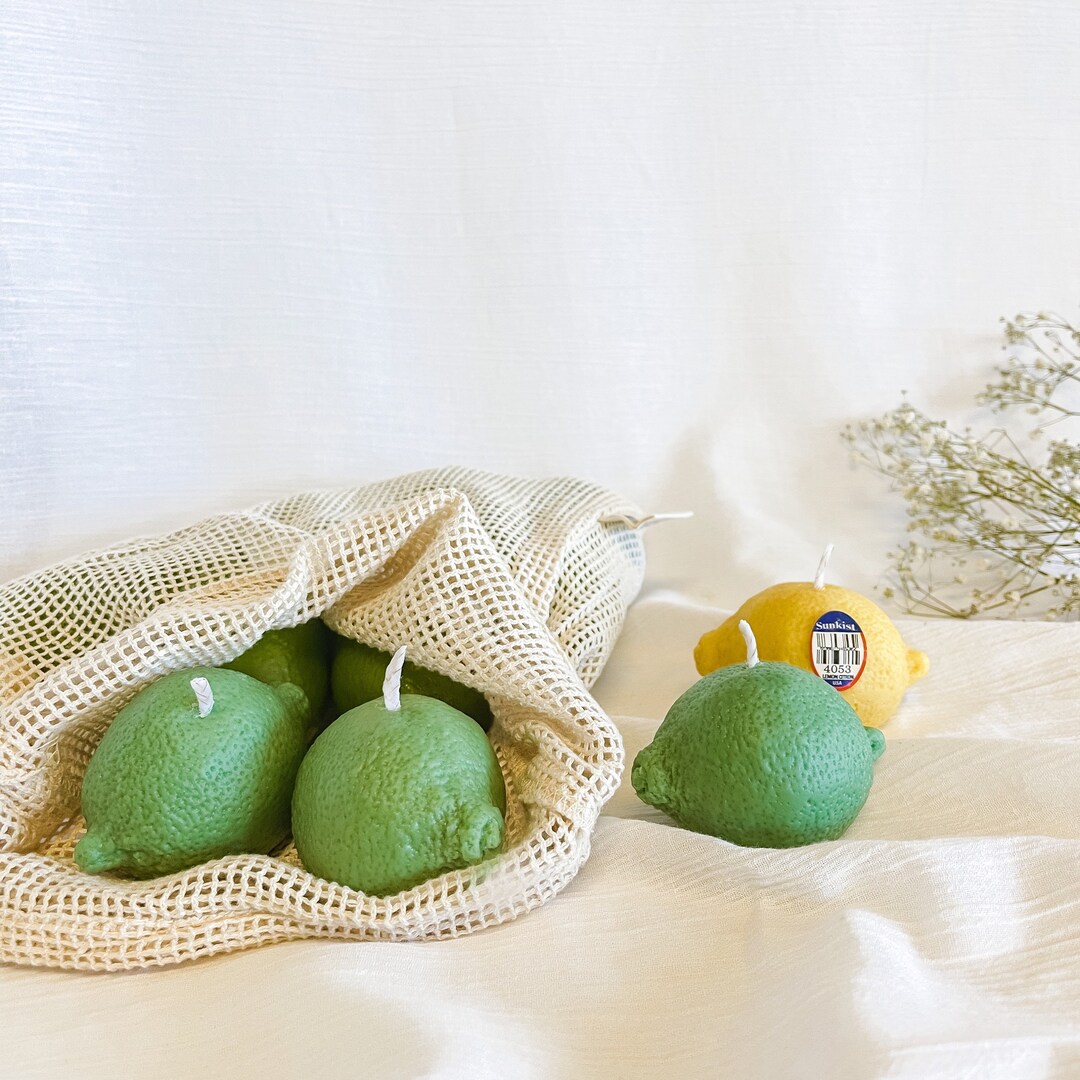 Lime Candle / Scented Candle / Soy Candle / Essential Oil / Food Candle ...