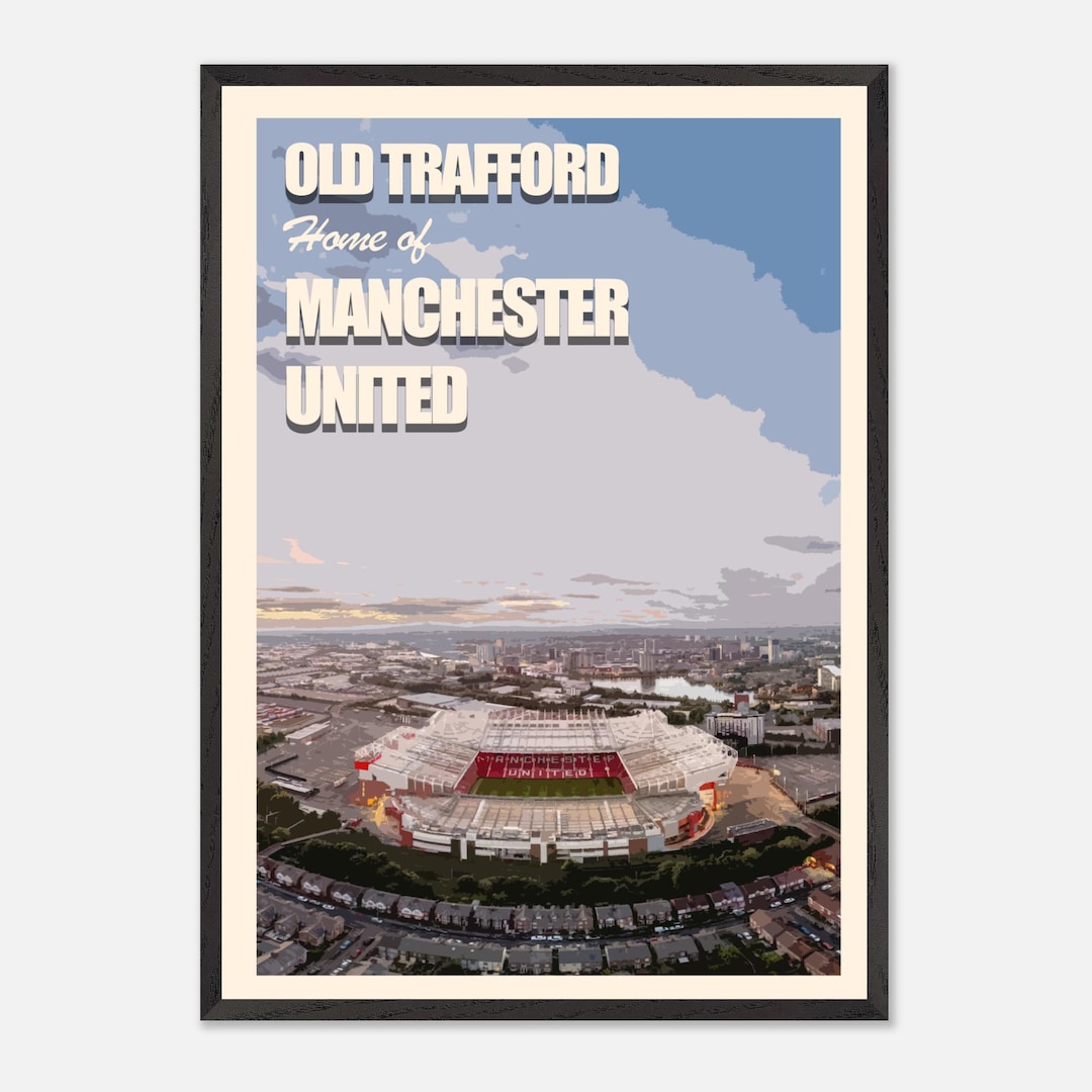 Manchester Print Football Prints Matte Print Perfect for Sports Fans ...