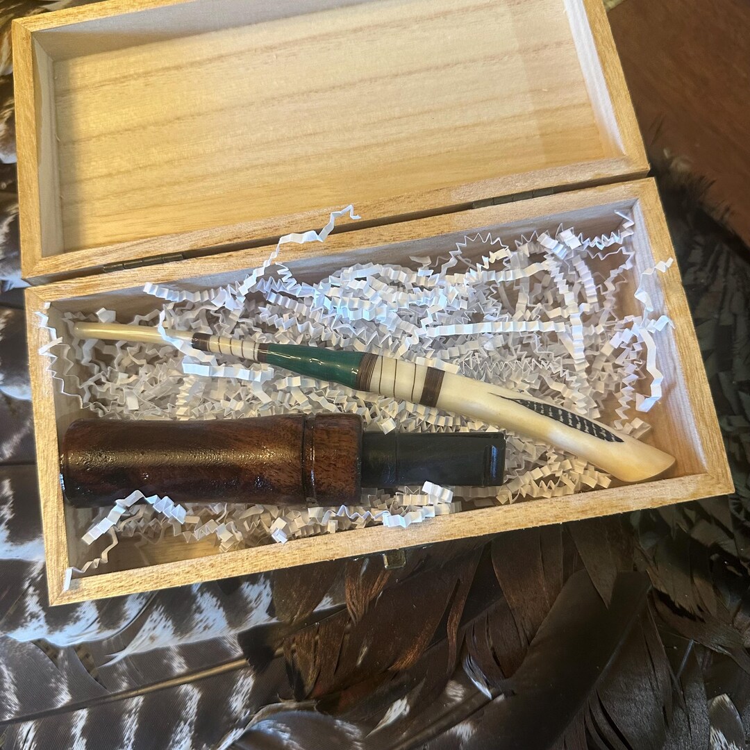 Wingbone Turkey Call W/ Walnut Crow Call - Etsy