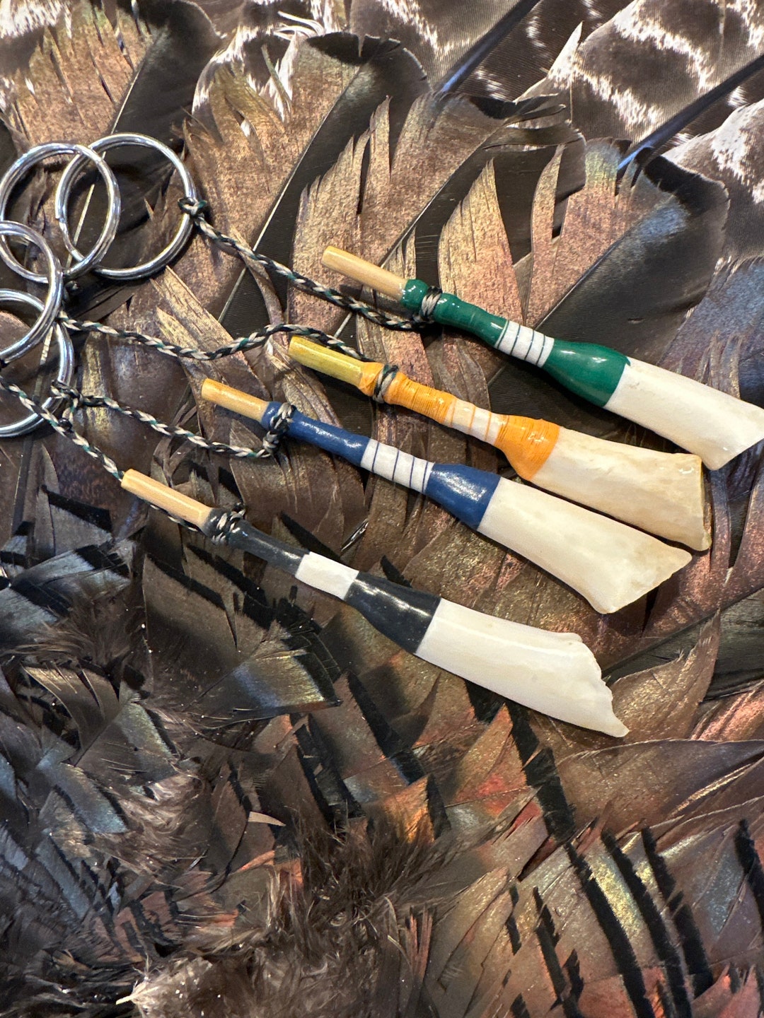 Wing Bone Wild Turkey Keychain Call - Etsy