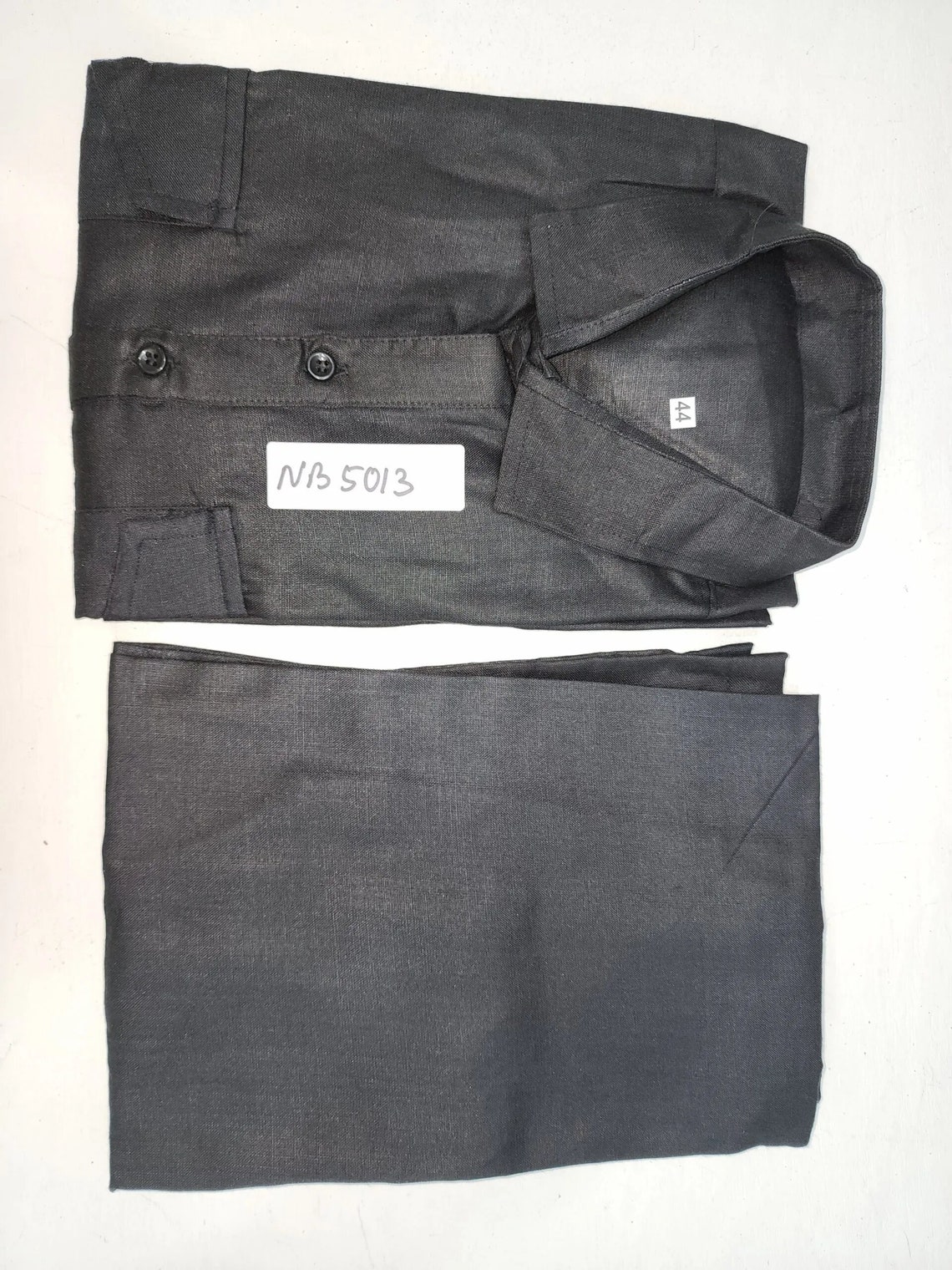 Pakistani Patani Panjabi and Pajama- Black Color/beautiful Men's Wear ...