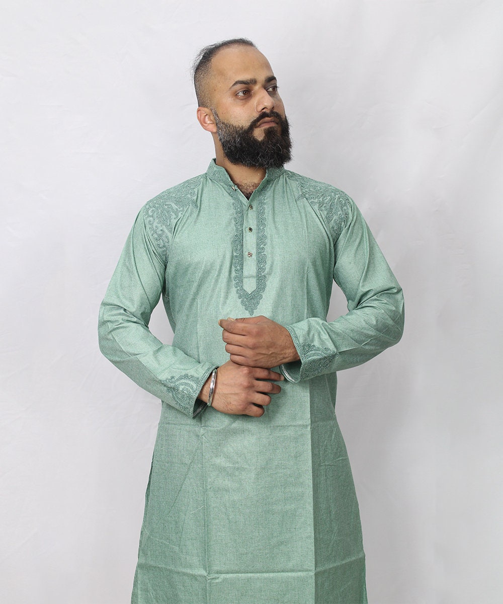 Nazon Brand Men's Panjabi Pest-color Men's Regular Fit Panjabi ...