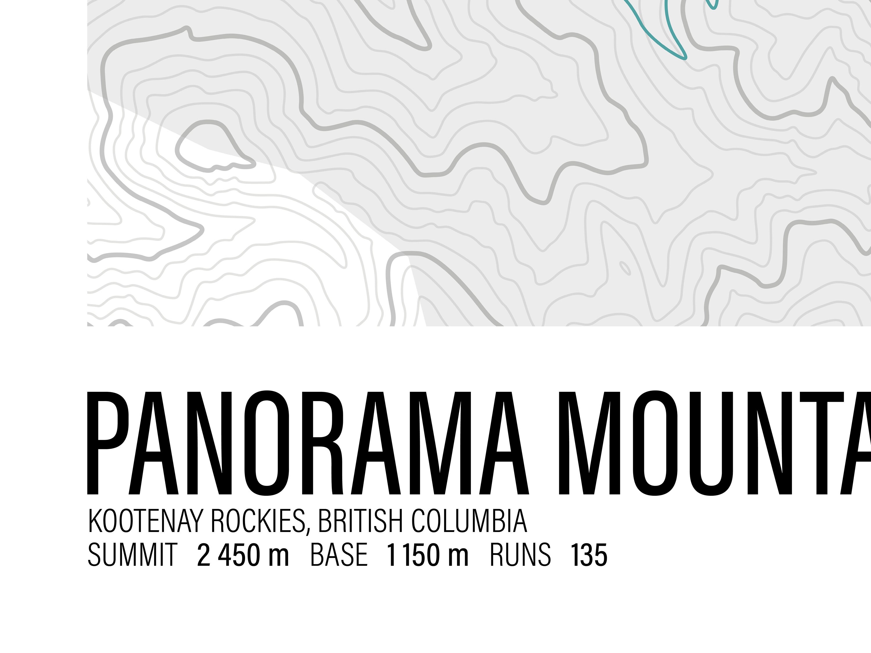Panorama Mountain Resort, Kootenay, British Columbia, Canada, Ski Map ...