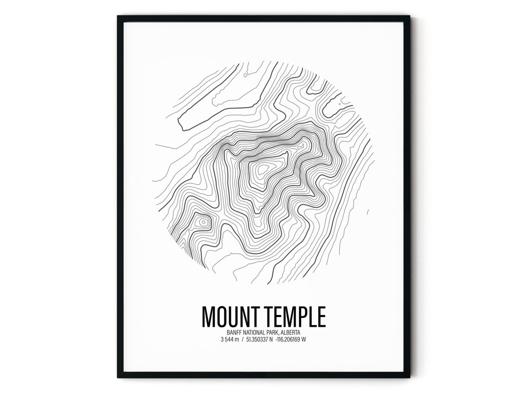 Mount Temple, Banff, Banff National Park, Alberta, Canada, Mountain ...