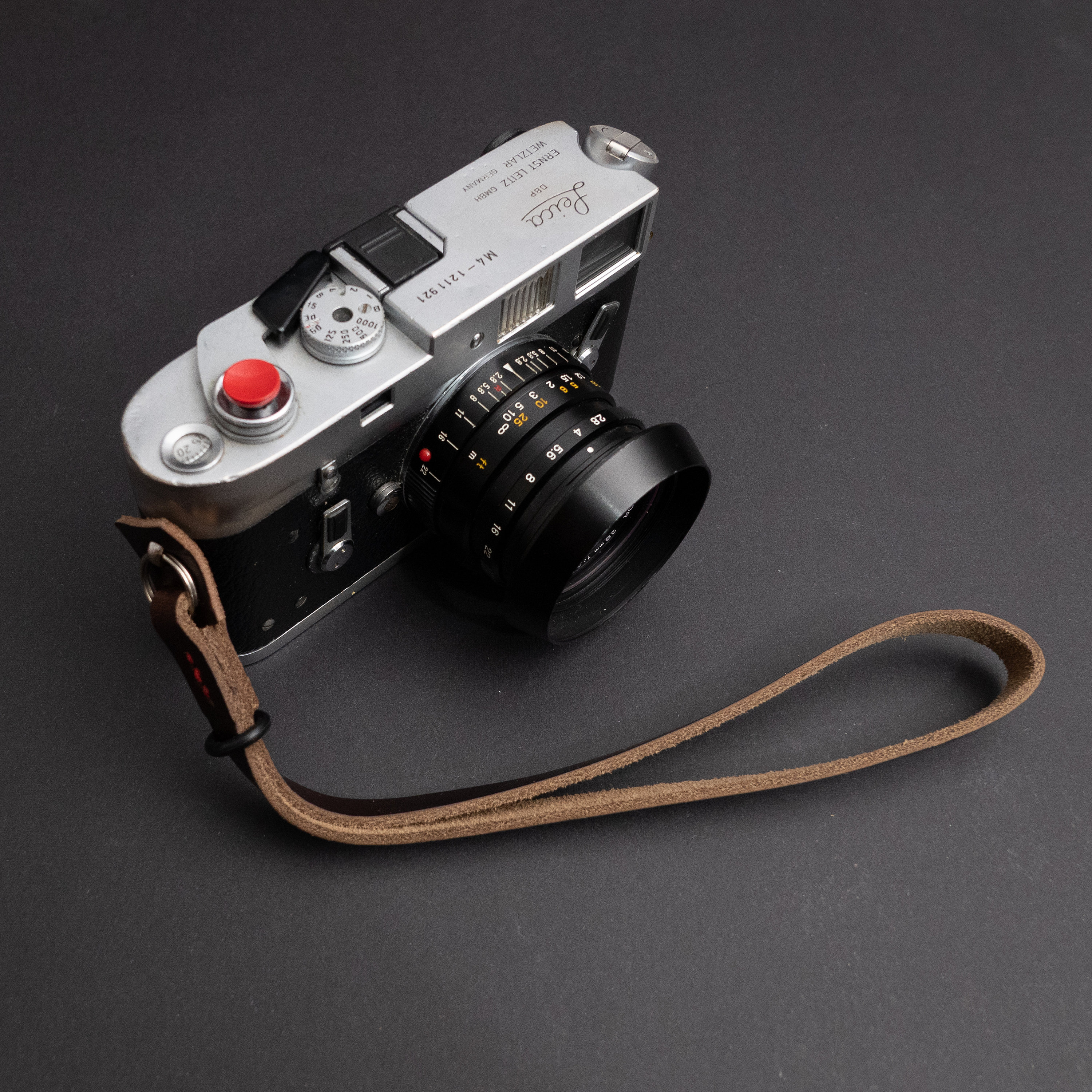 Slim Horween Leather Camera Wrist Strap - Etsy