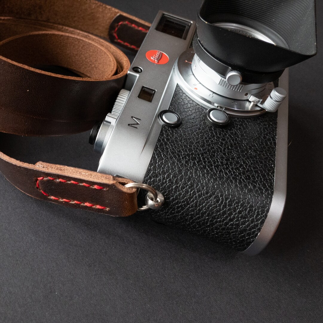 Wide Horween Leather Camera Neck Strap - Etsy