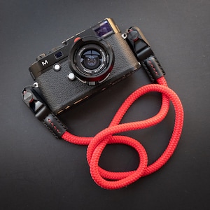 RED Marine Rope and Leather Camera Strap - Made With Peak Design Anchor ...