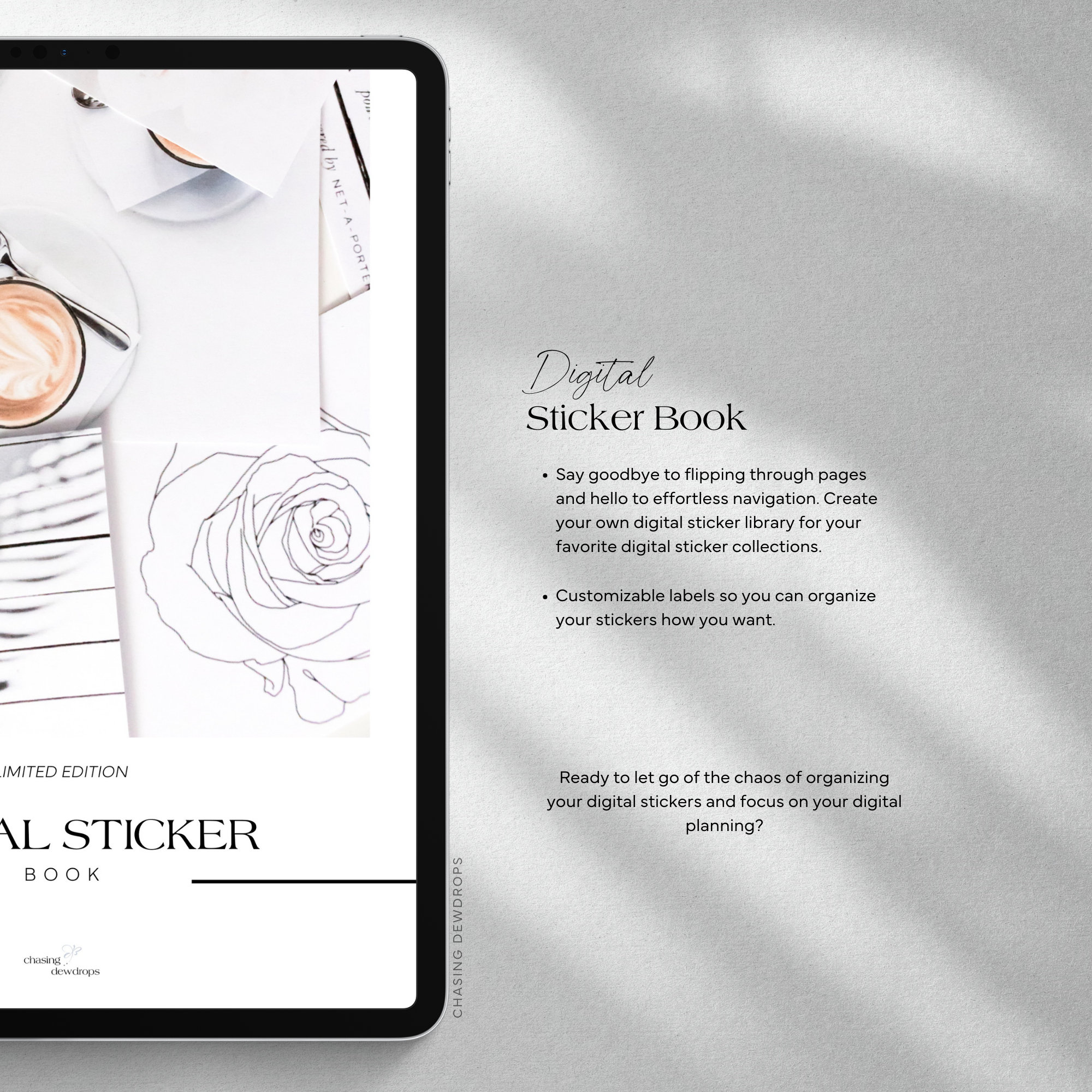 Digital Sticker Book, Digital Stickers, Planner Sticker Book, Digital ...