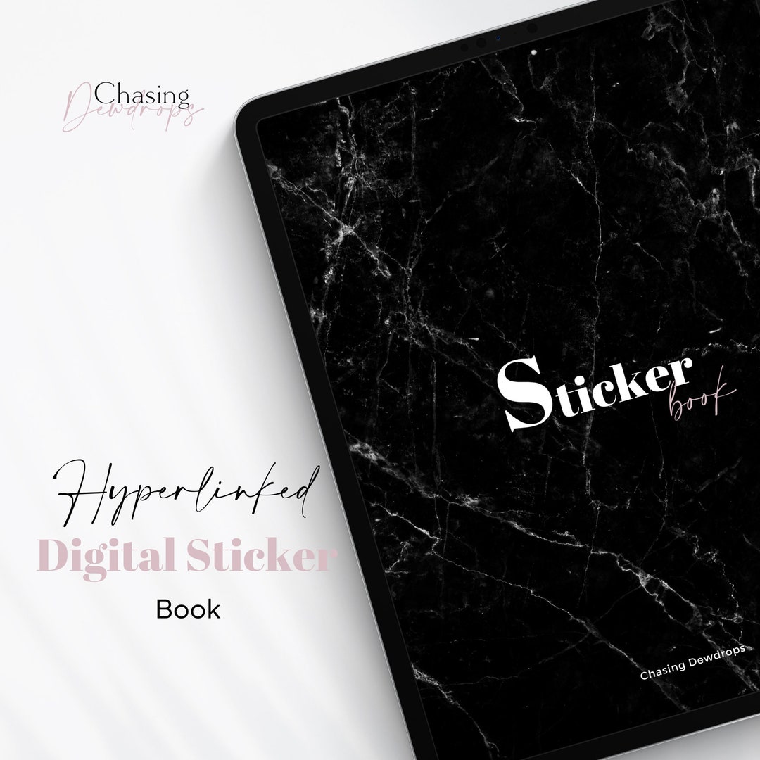 Sticker Book by Chasing Dewdrops, Digital Sticker Book, Digital ...