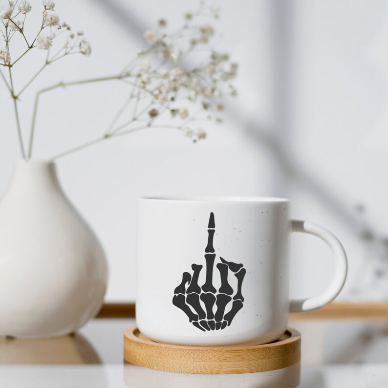 Skeleton Middle Finger Instant Download SVG, PNG, EPS - Etsy