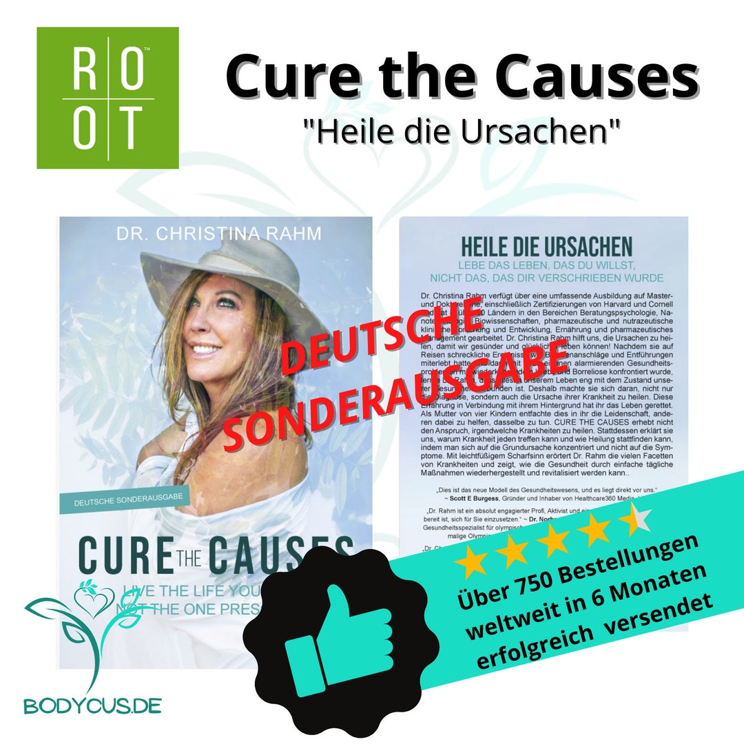 ROOT "Cure the Causes" von Dr. Christina Rahm Das Original in deutscher Sonderausgabe - Etsy.de