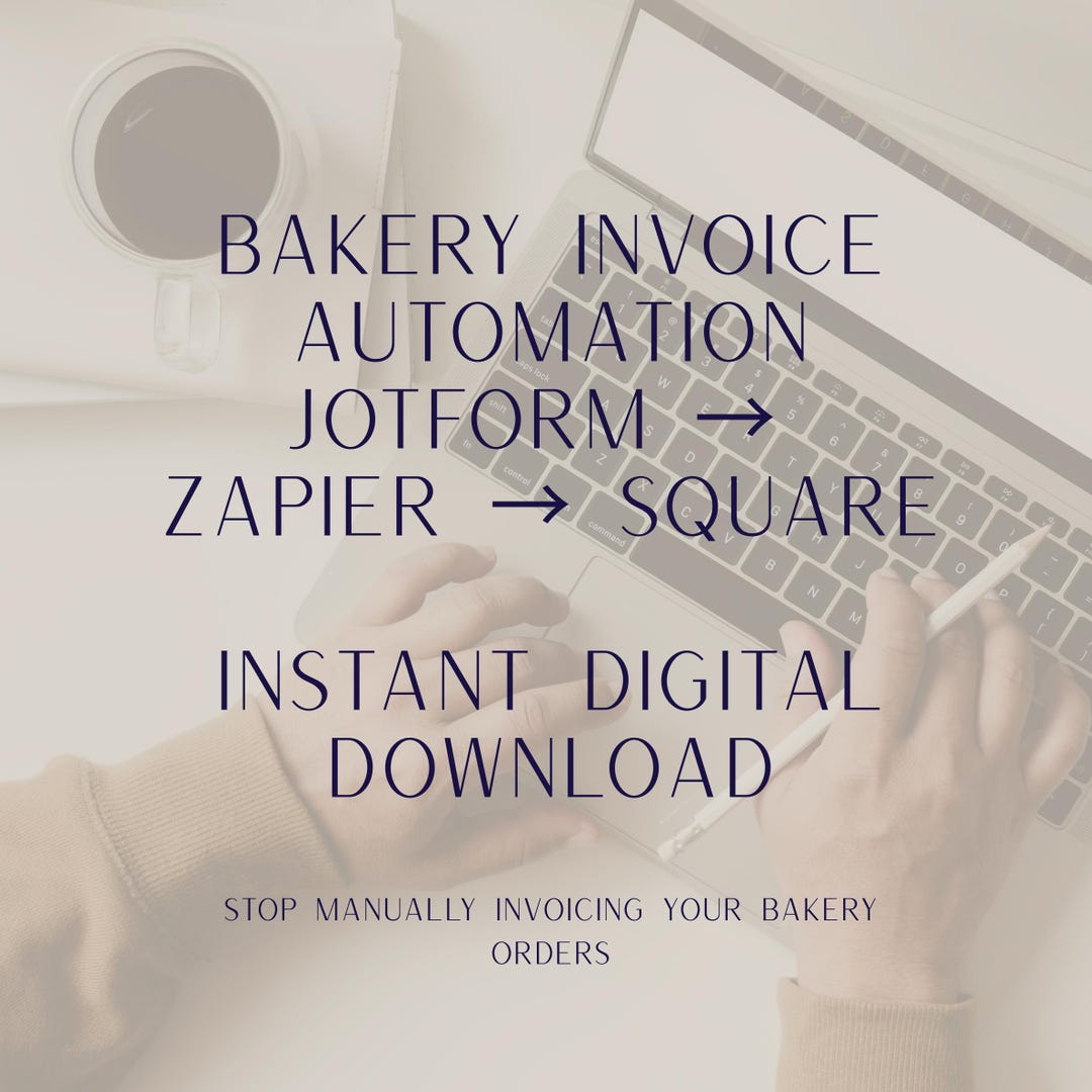 Bakery Invoice Automation Template | Jotform to Square (digital ...