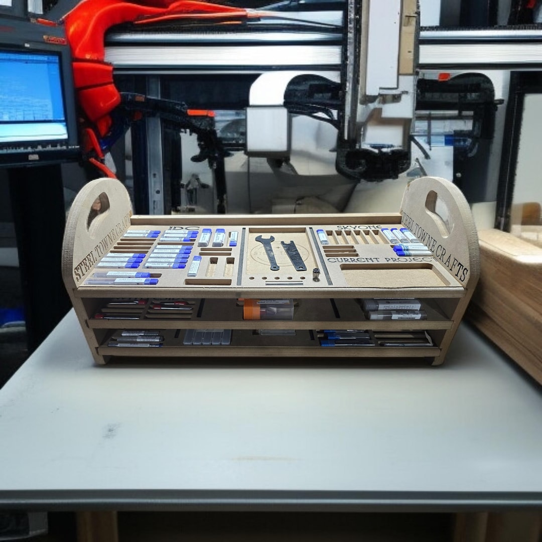 Cnc Router Bit Storage - Etsy