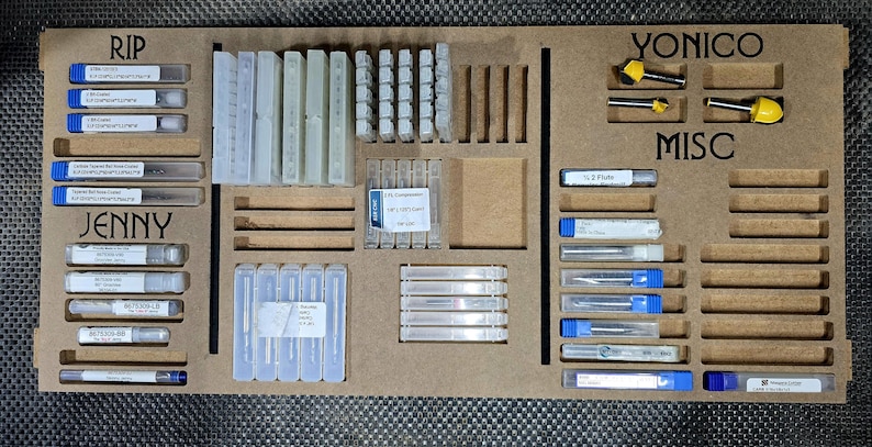 Cnc Router Bit Storage - Etsy