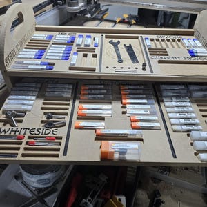 Cnc Router Bit Storage - Etsy