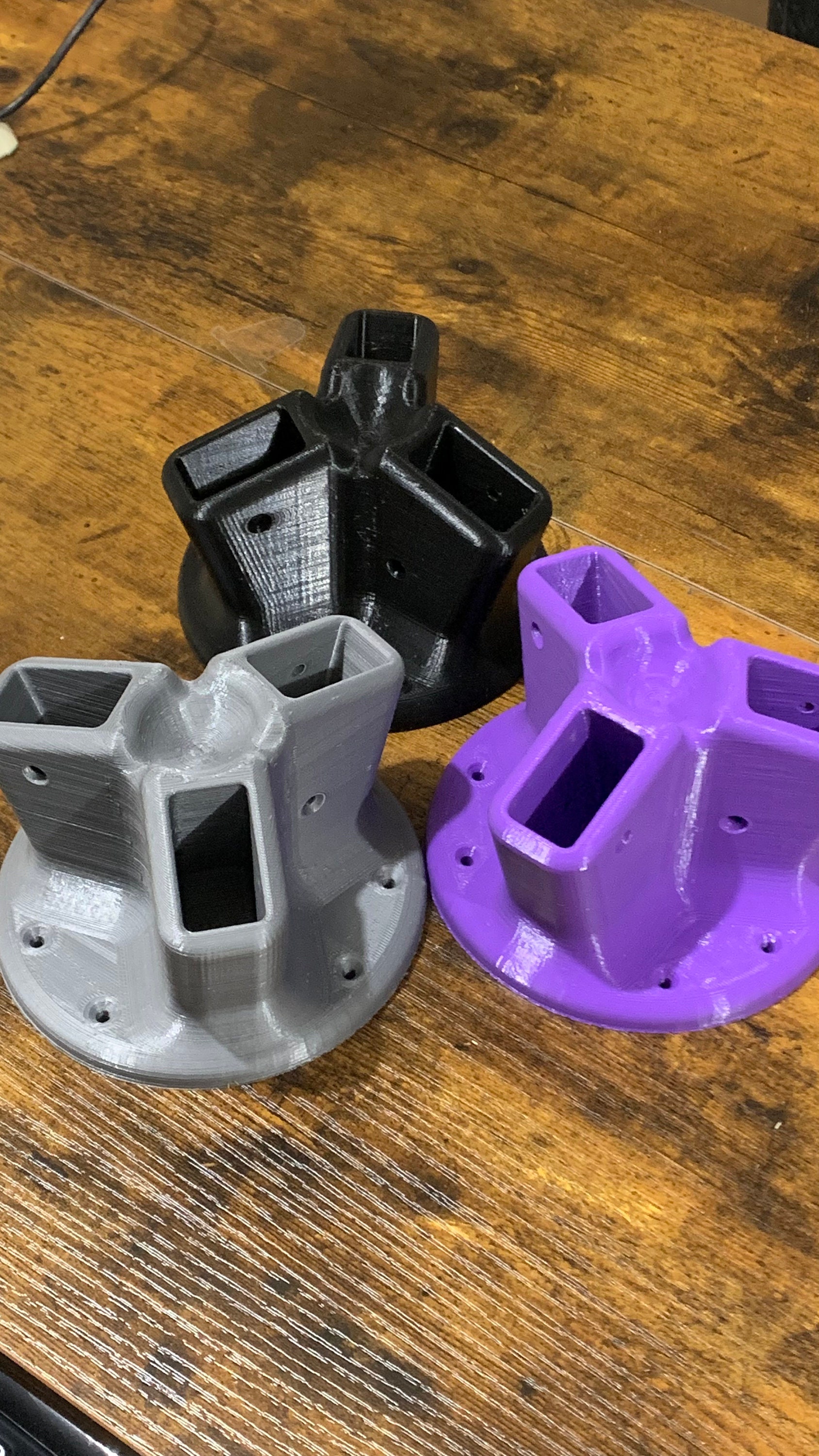 Tripod Table Base - 3d Printed, DIY Side Table - Etsy