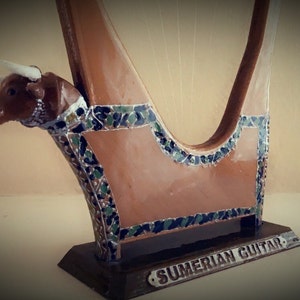 Sumerian Guitar - Oldest Musical Instrument Known by History - 3d ...