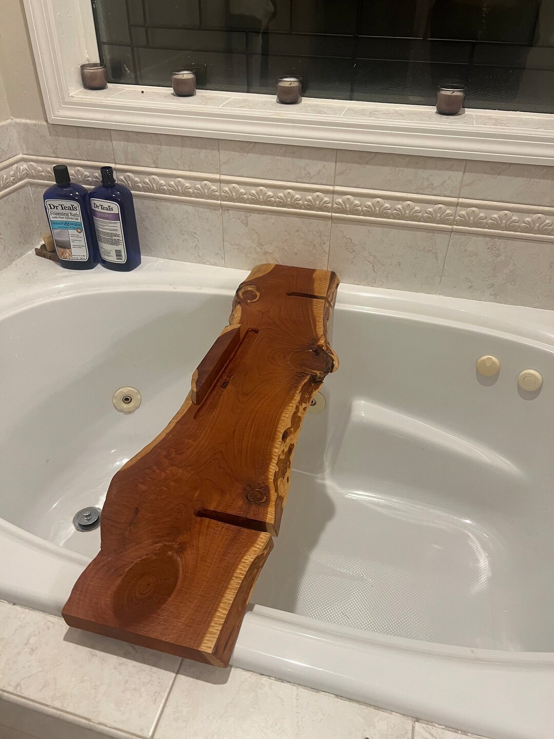 Cedar Bath Tray/ Caddy - Etsy