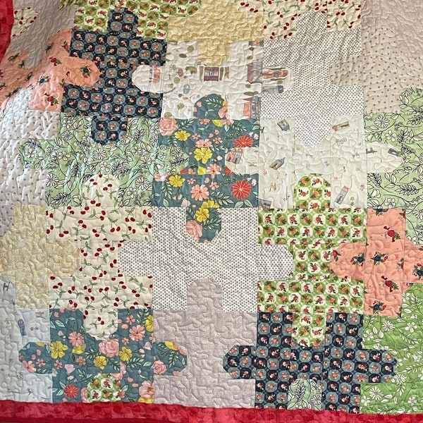 Puzzle Quilt Pattern - Etsy