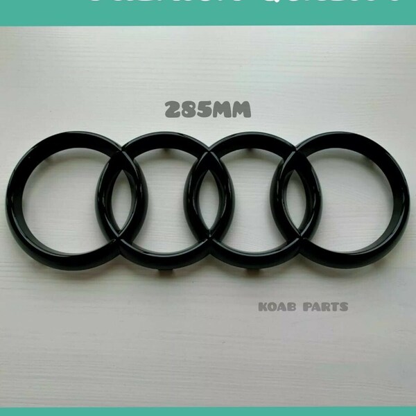 Audi Q5 Black Emblem - Etsy