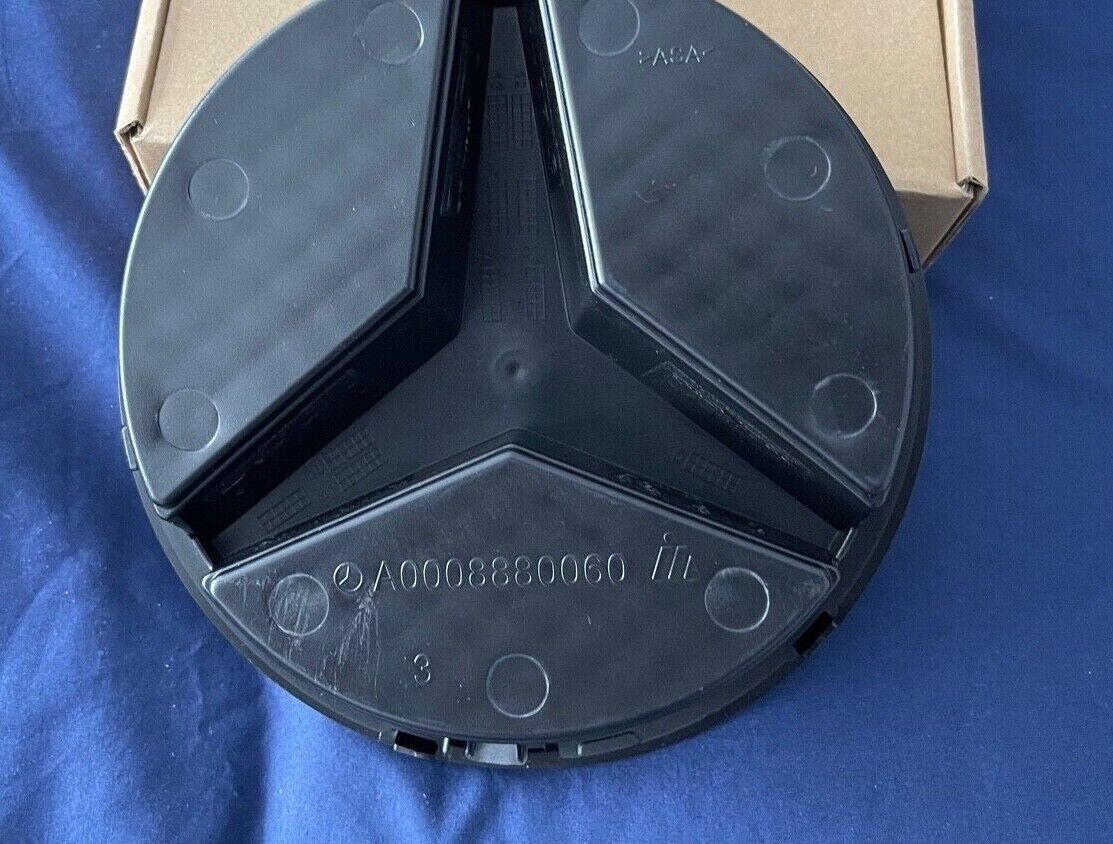 Fits Mercedes Benz Chrome Grill Star Base Logo Badge W176 W205 W212 A C ...