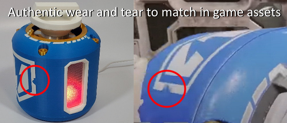 Apex Legends - Cell Lamp Collectable - Most Accurate to in Game - Etsy