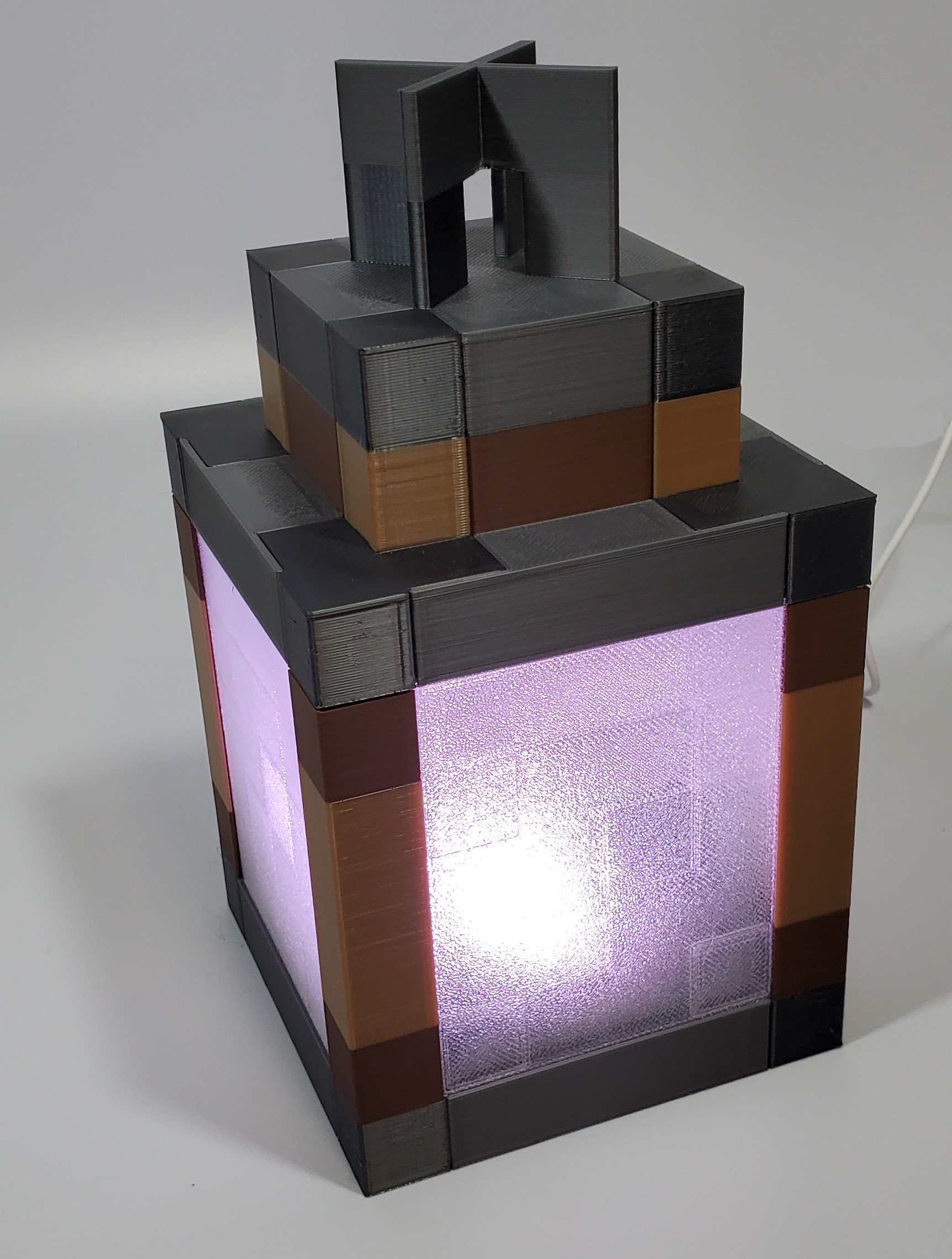 Minecraft Lantern (lamp) (1:1 Accurate to in Game) (perfect Gift ...