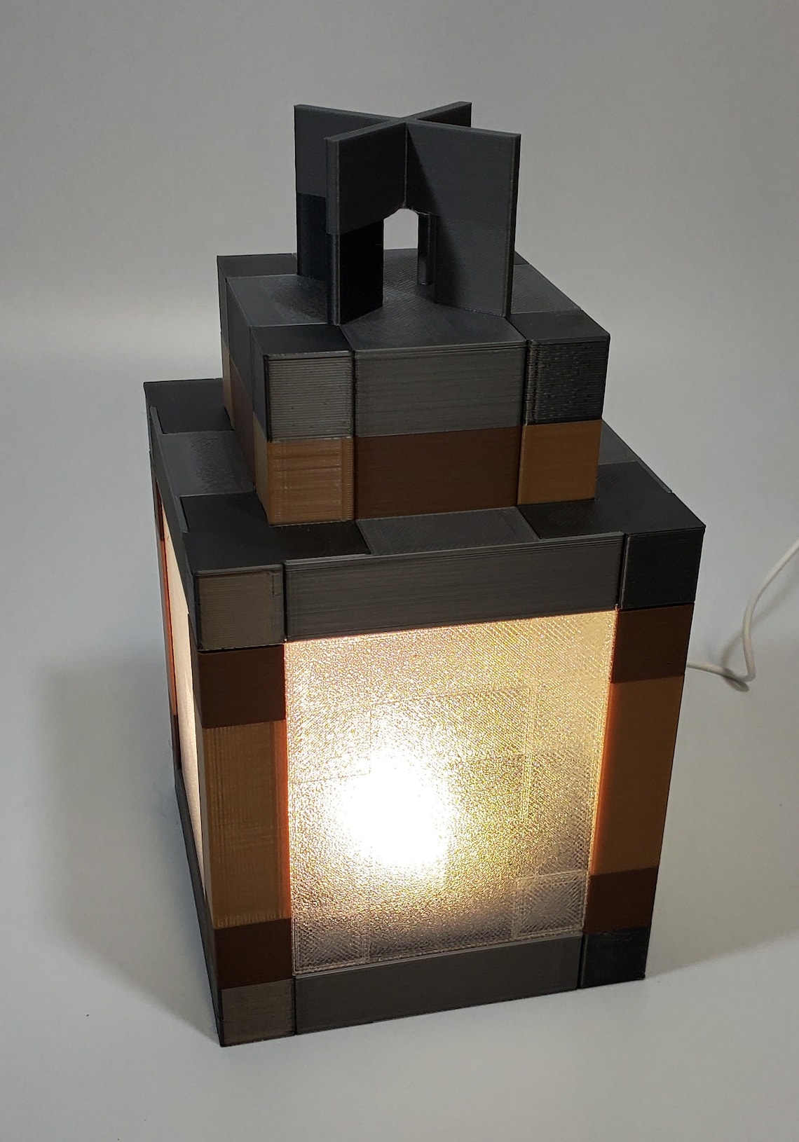 Minecraft Lantern lamp 1:1 Accurate to in Game perfect Gift video Games ...