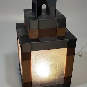 Minecraft Lantern (lamp) (1:1 Accurate to in Game) (perfect Gift ...