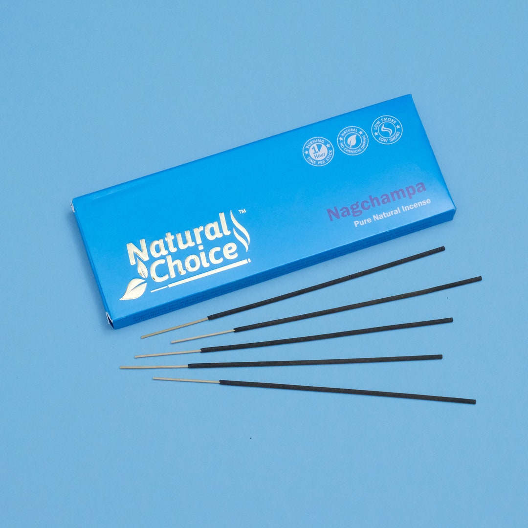 Natural Choice Incense Sticks 100 Grams, Low Smoke Traditional Incense ...