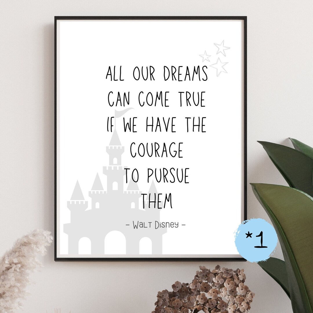 Disney Quote Prints Inspiring Quotes Empowering Disney Quotes Christmas ...