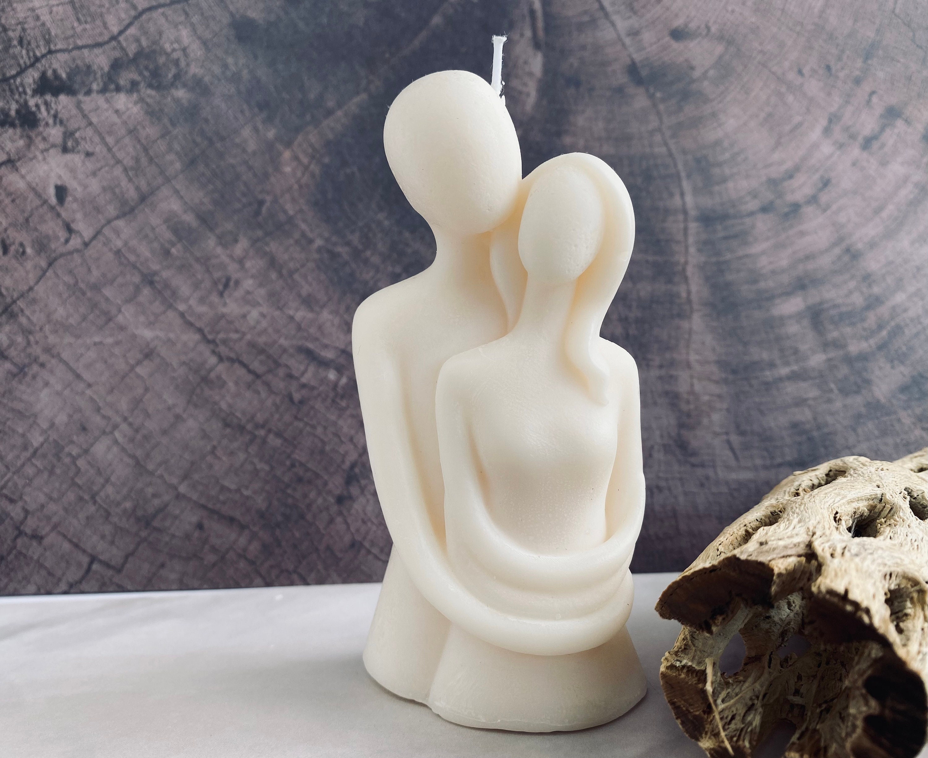 Luxury Couple Candle Decore Couple Hug Candle Valentines Day Gift ...