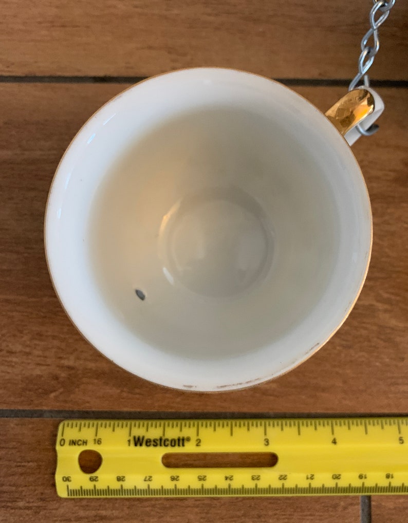 Hanging Teapot W/ Hanging Cup & Saucer - Etsy