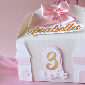 Princess Gable Box With Bow. Great Castle Box for Any Princess Party ...