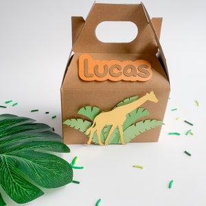 Mini Safari Gable Boxes. Great for Any Safari Party,wild One, Safari ...