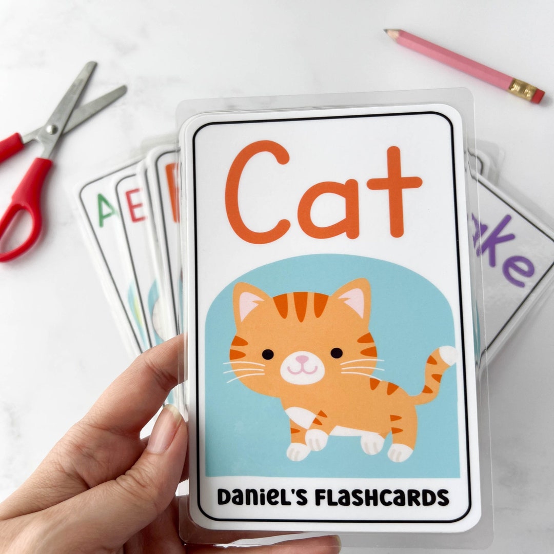 Tarjetas didácticas para niños. Ideales para educación en el hogar ...