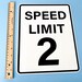 Race Car Signs in CARDSTOCK. Stop Sign,one Way Sign and Speed Limit ...