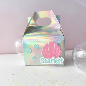 Mermaid Gable Box. Great for a Mermaid Party, Mermaid Tail Party, 1st ...